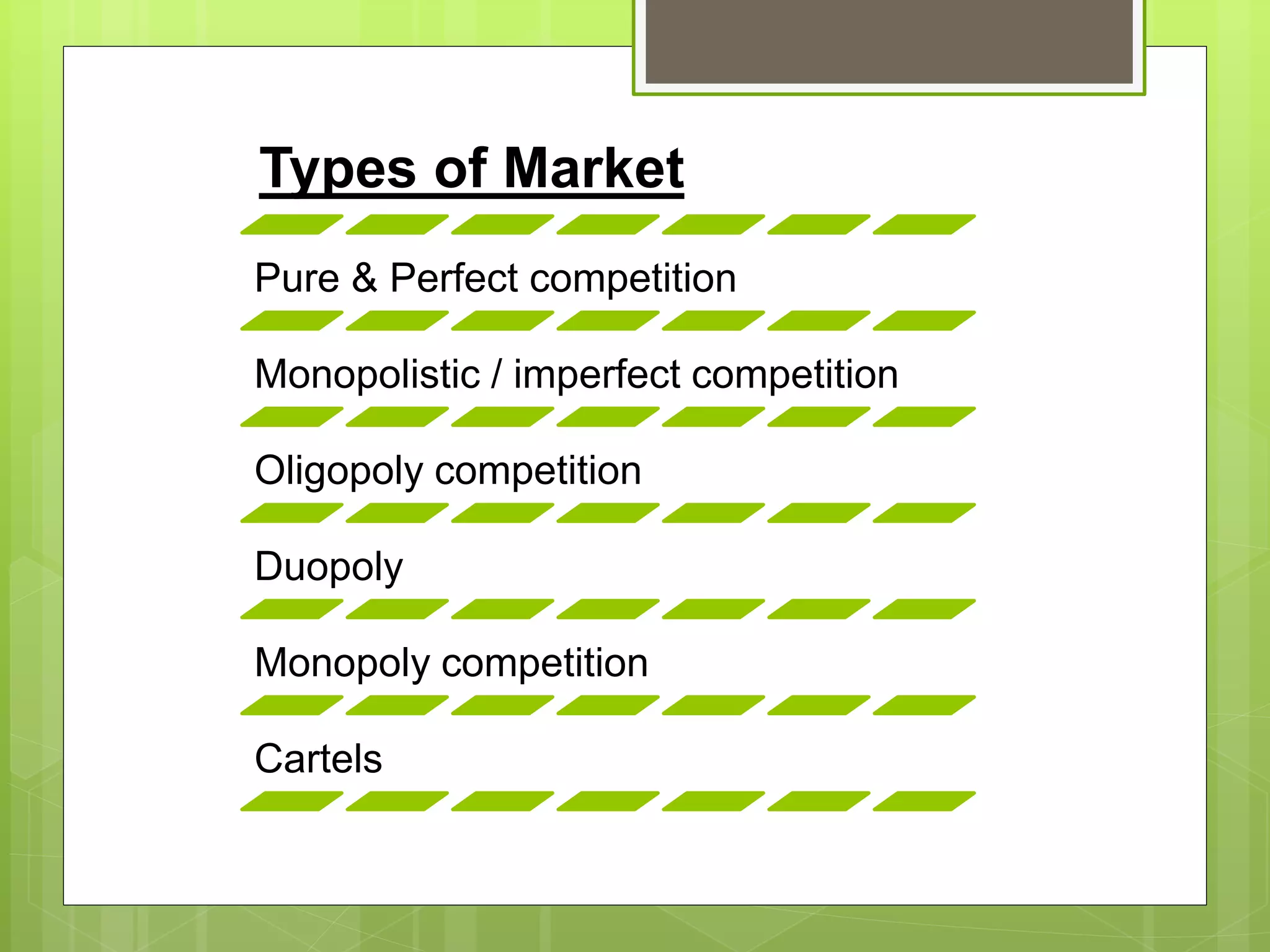 Market structure | PPTX