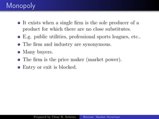Market structure | PPT