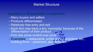 Market structure | PPT