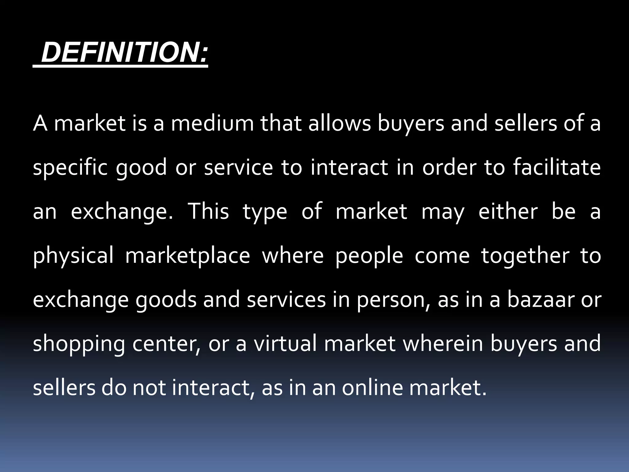 Market structure ( | PPTX