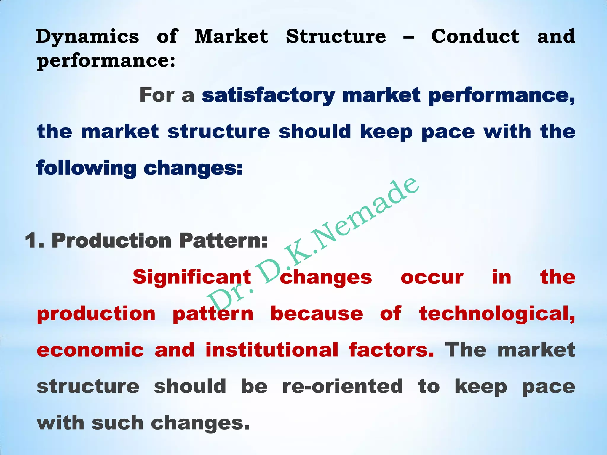 Market structure: Types, Characteristics | PDF