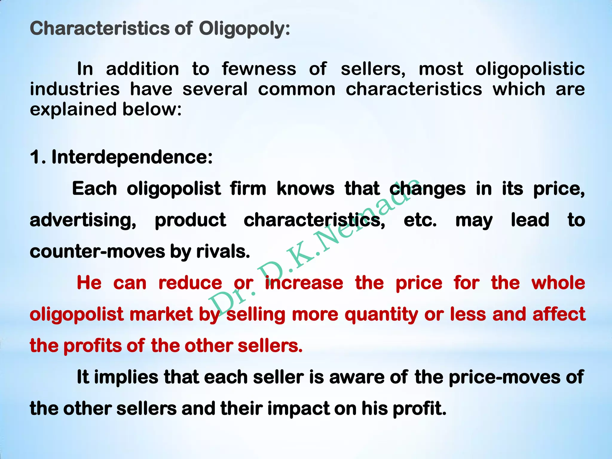 Market structure: Types, Characteristics | PDF