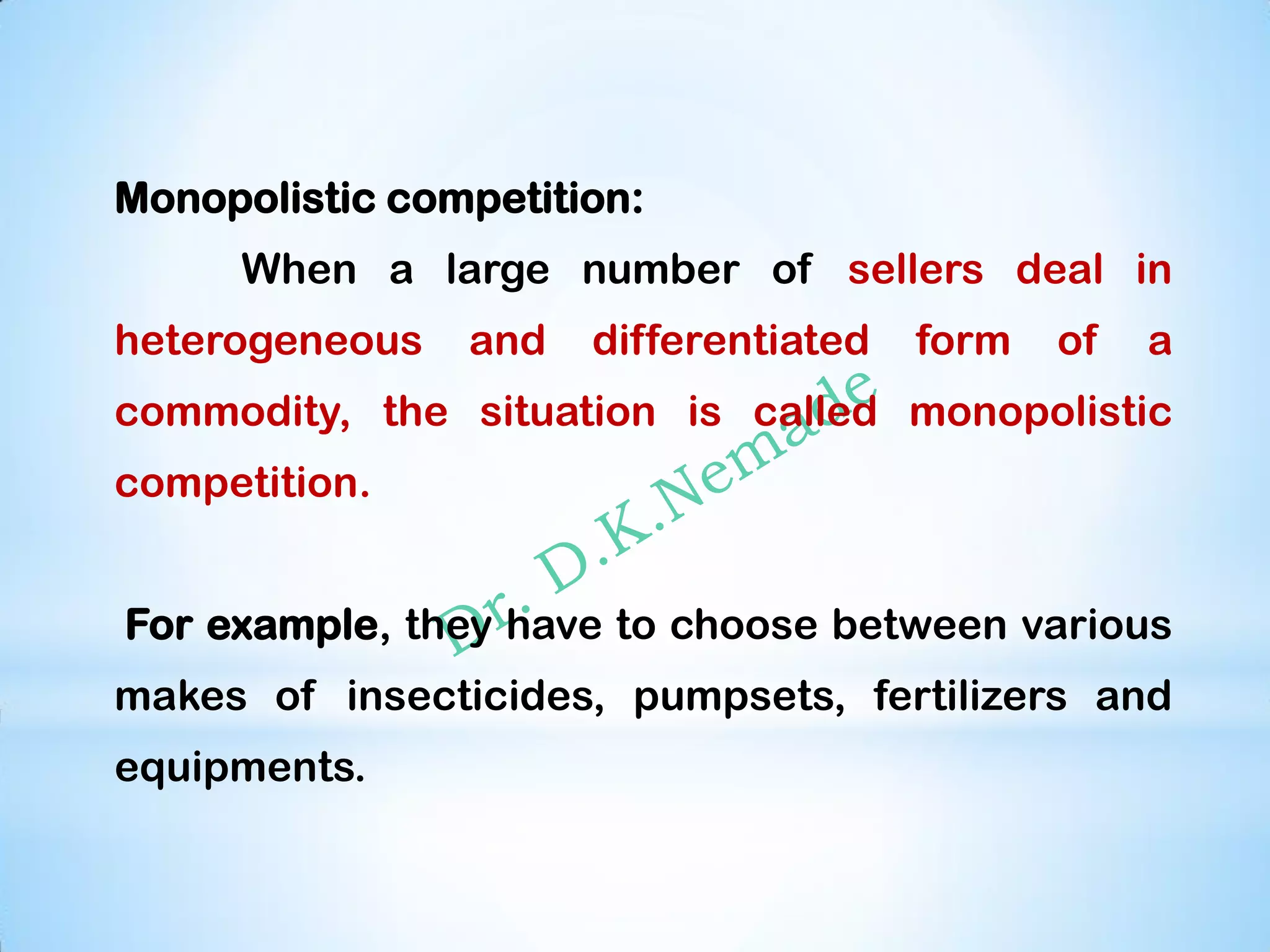 Market structure: Types, Characteristics | PDF