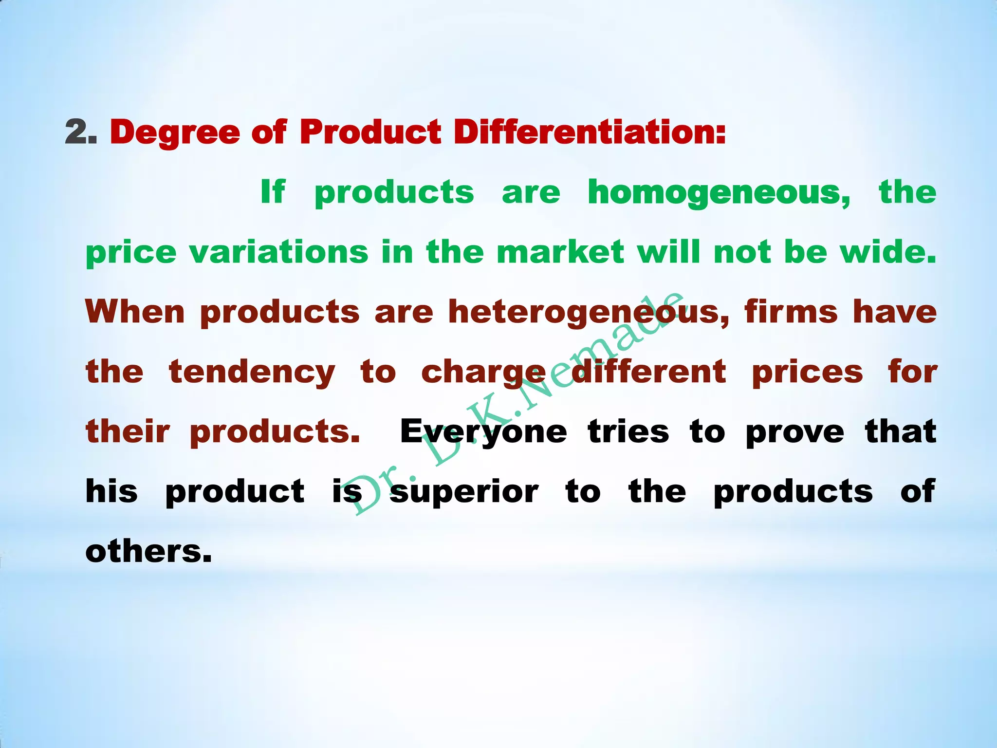 Market structure: Types, Characteristics | PDF
