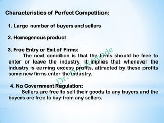 Market structure: Types, Characteristics | PDF