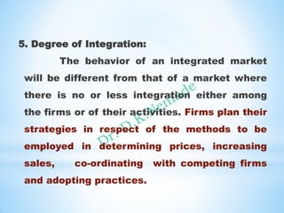Market structure: Types, Characteristics | PDF