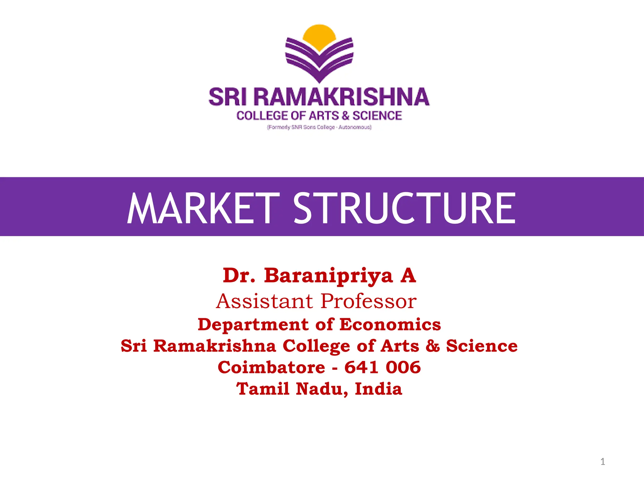 Market Structure: Perfect Competition, Monopoly, Monopolistic ...