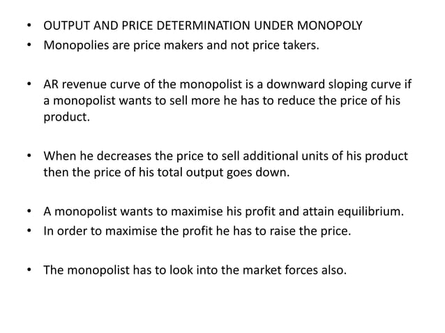 Market structure | PPT | Business Accounting & Finance | Business