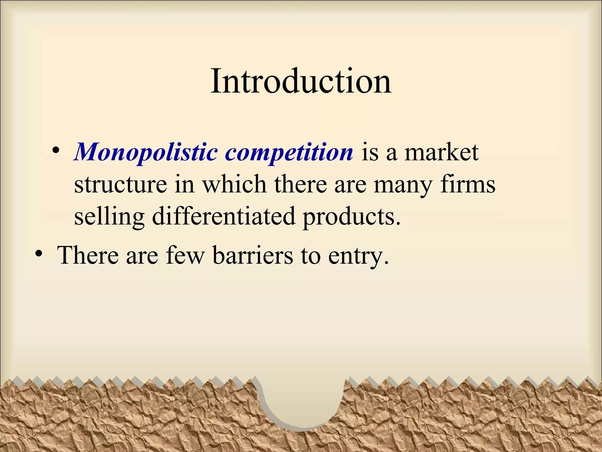 Market structure final monopolistic comp | PPT