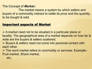 Market structure | PPTX