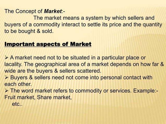 Market structure | PPTX