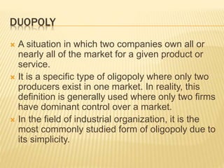 Market structure | PPTX