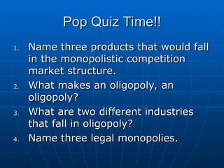 Market_Structure_Notes Powerpoint presentation | PPT