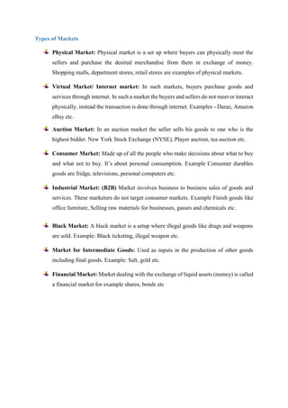 Market structure of bangladesh | PDF