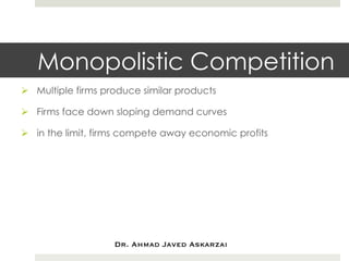 Market structure presentation | PDF