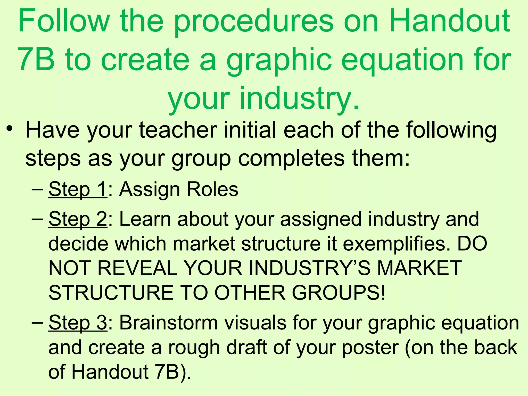 Market structures | PPT | Business Administration | Business