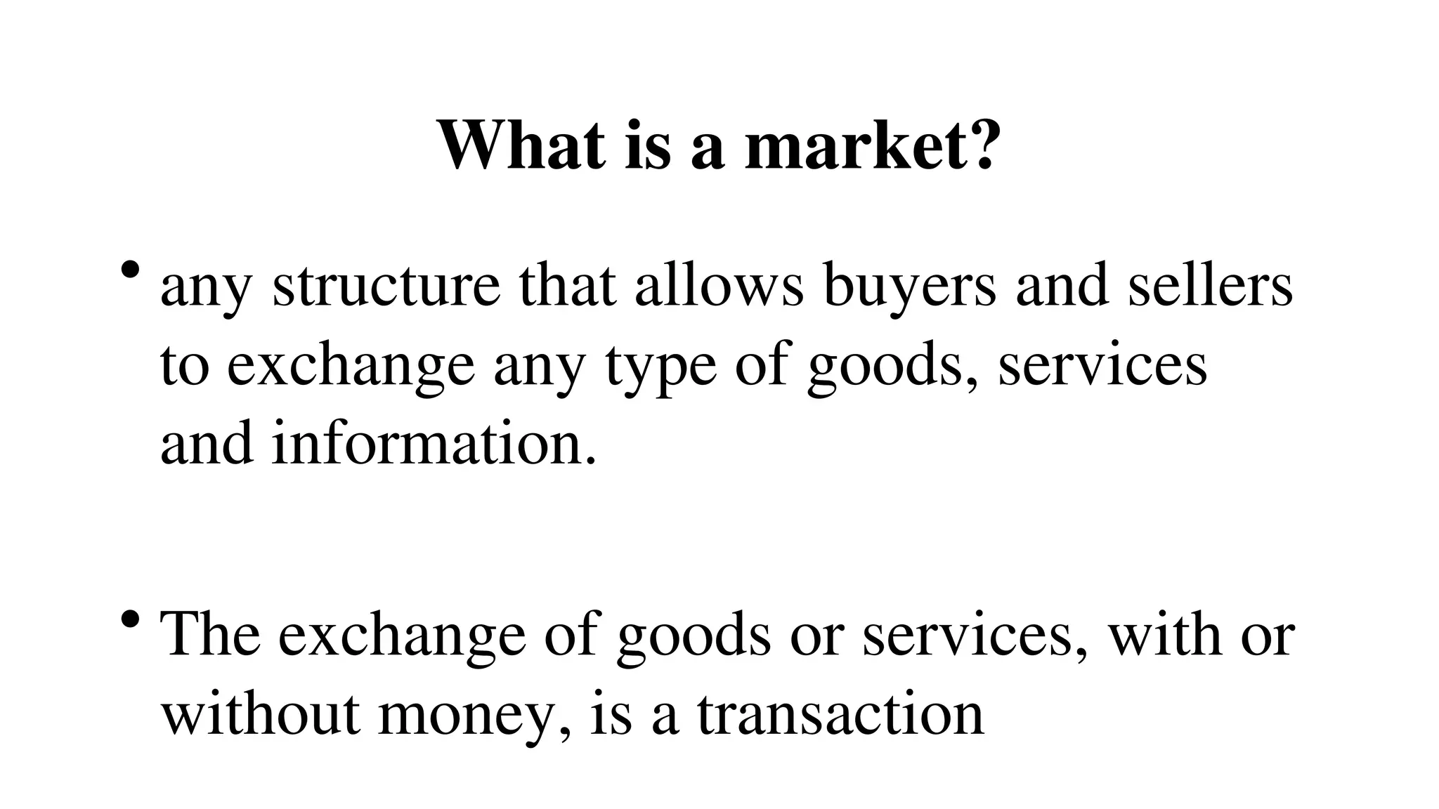 This is powerpoint presentation on Market Structures for Advanced ...