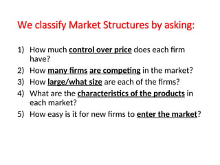 Introduction to economics: Chapter 4- Market structures.ppt