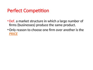 Introduction to economics: Chapter 4- Market structures.ppt