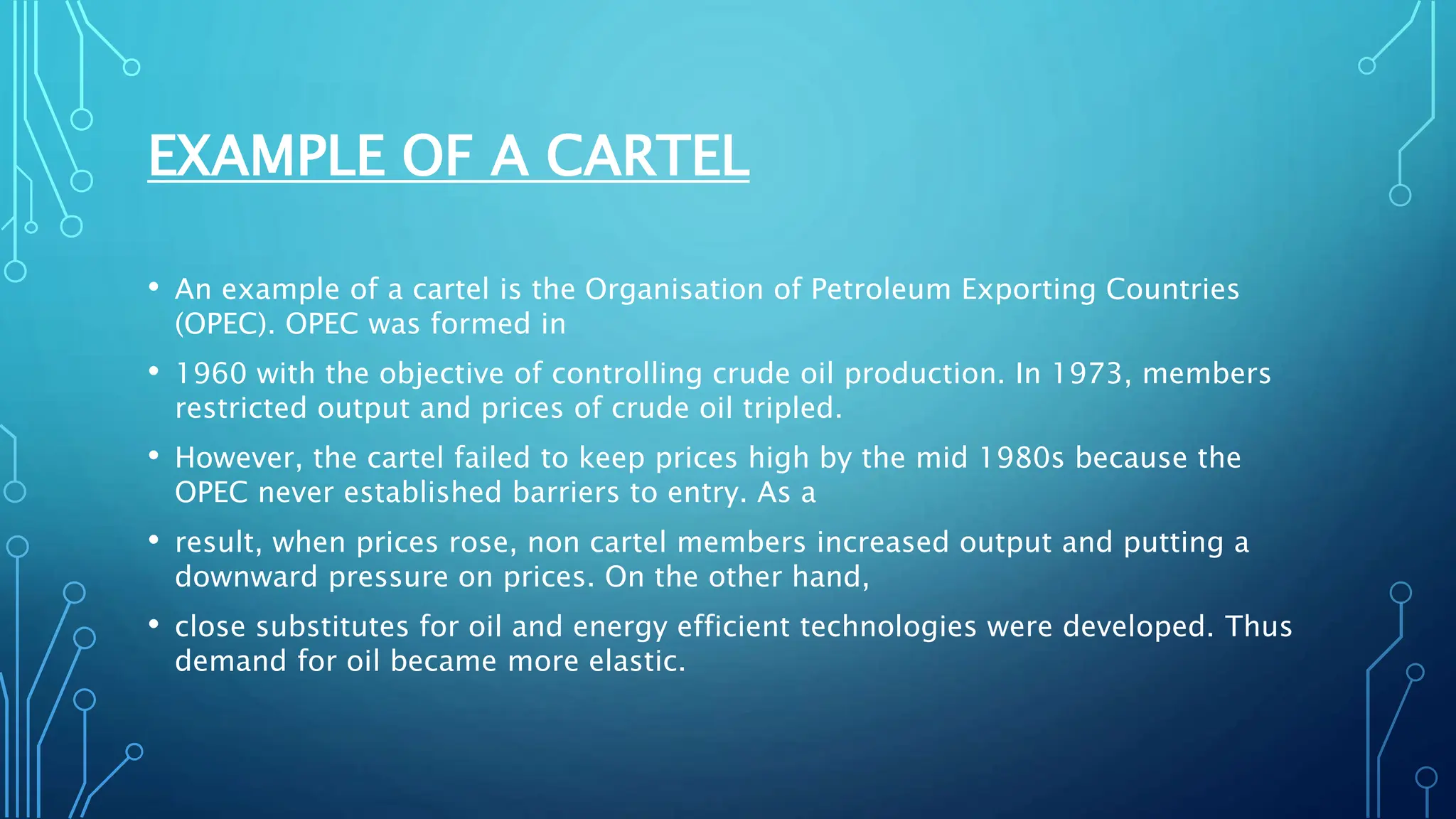 MARKET STRUCTURES - CARTELS AND HOW THEY MAXIMIZE PROFIT.pptx