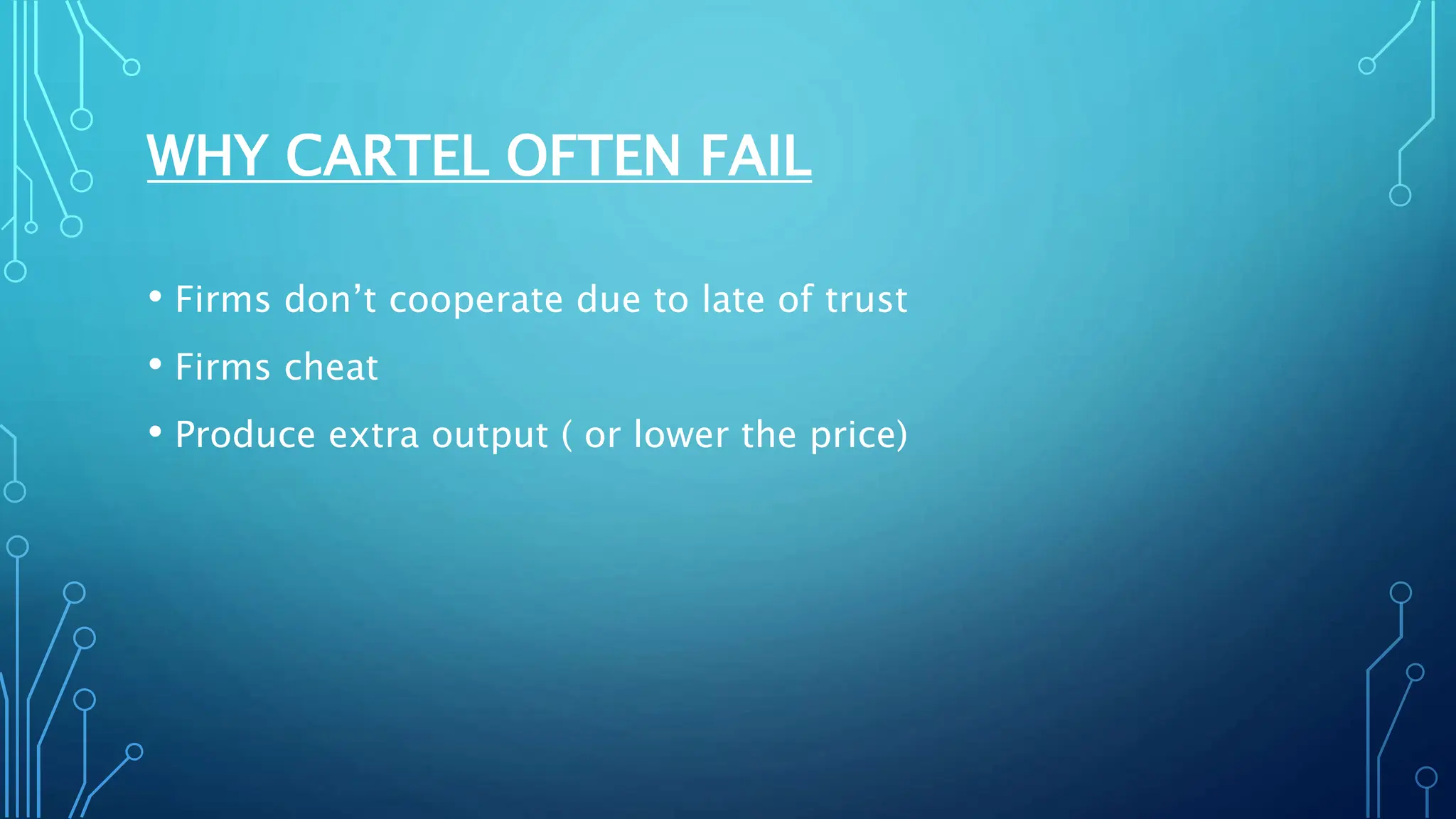 MARKET STRUCTURES - CARTELS AND HOW THEY MAXIMIZE PROFIT.pptx