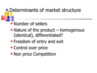 Market structures1 | PPT