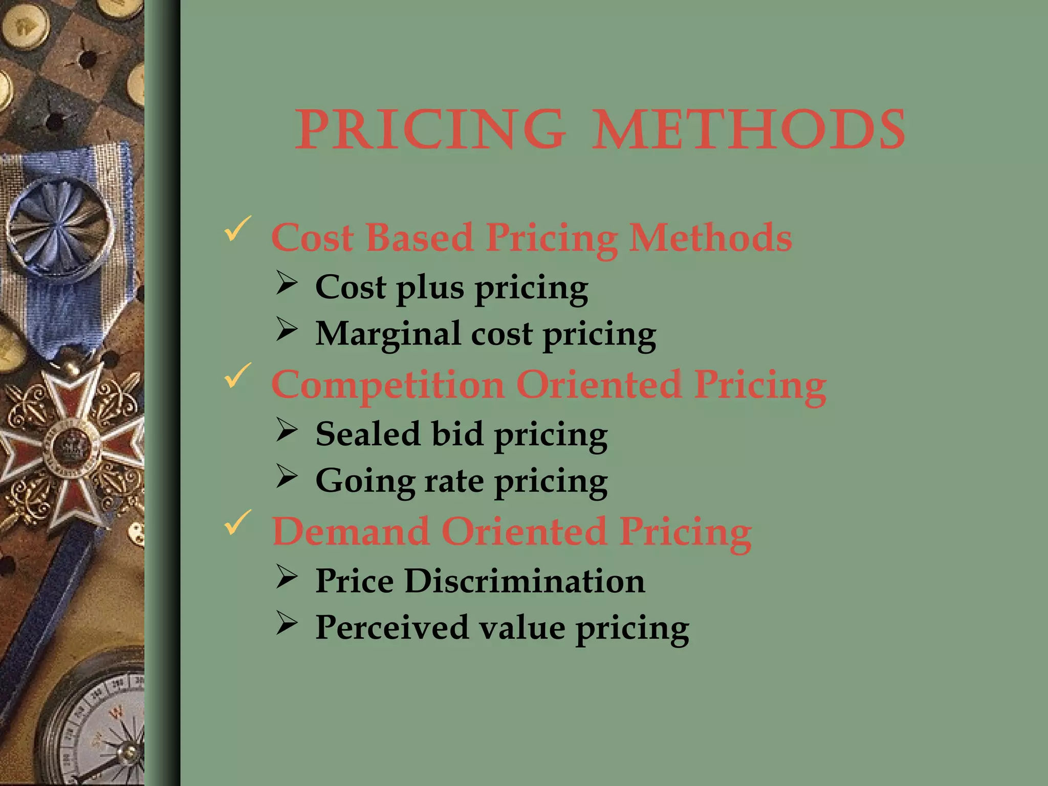 Market structures and price determination | PPT