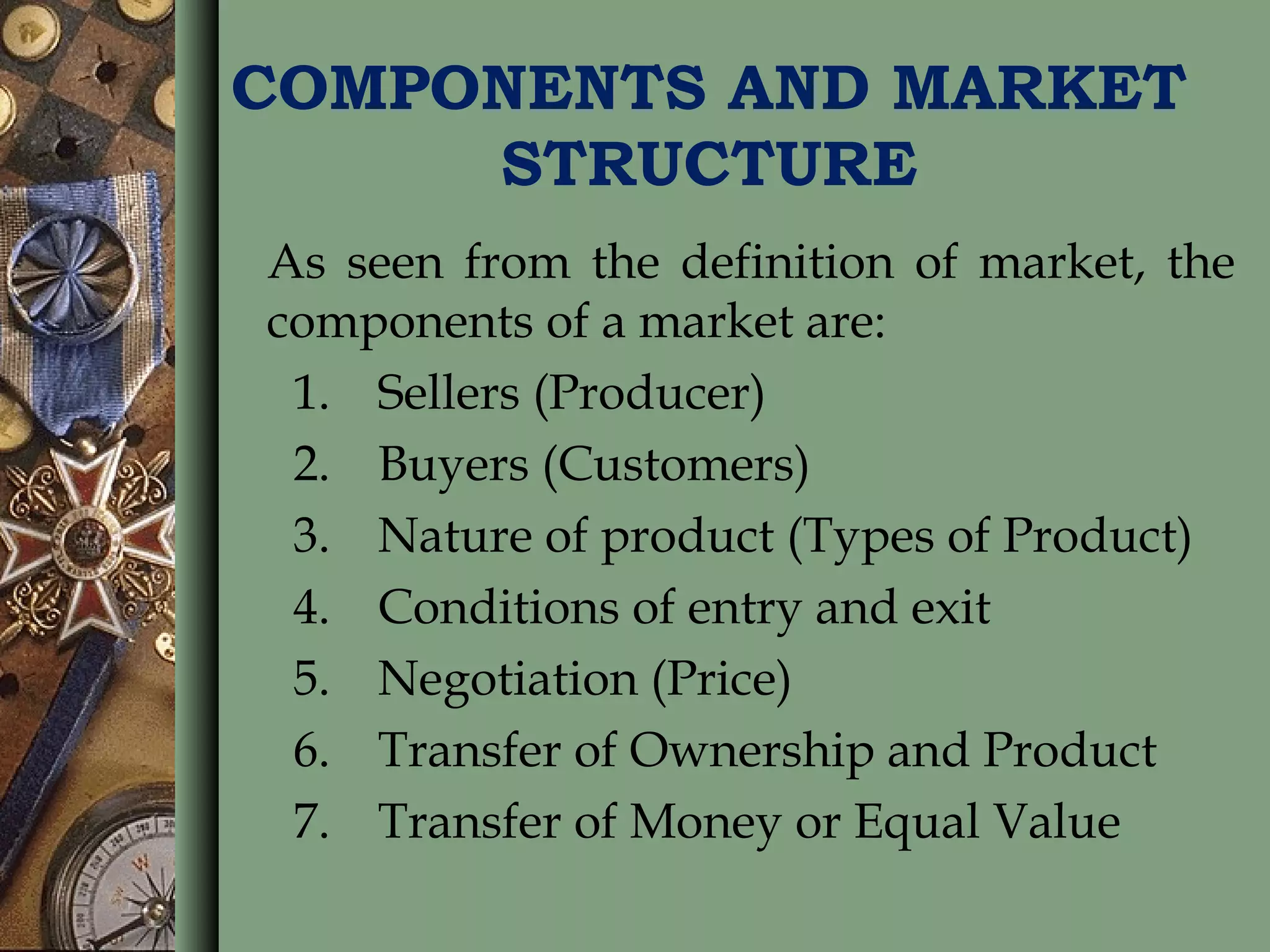Market structures and price determination | PPT