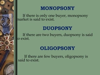 Market structures and price determination | PPT