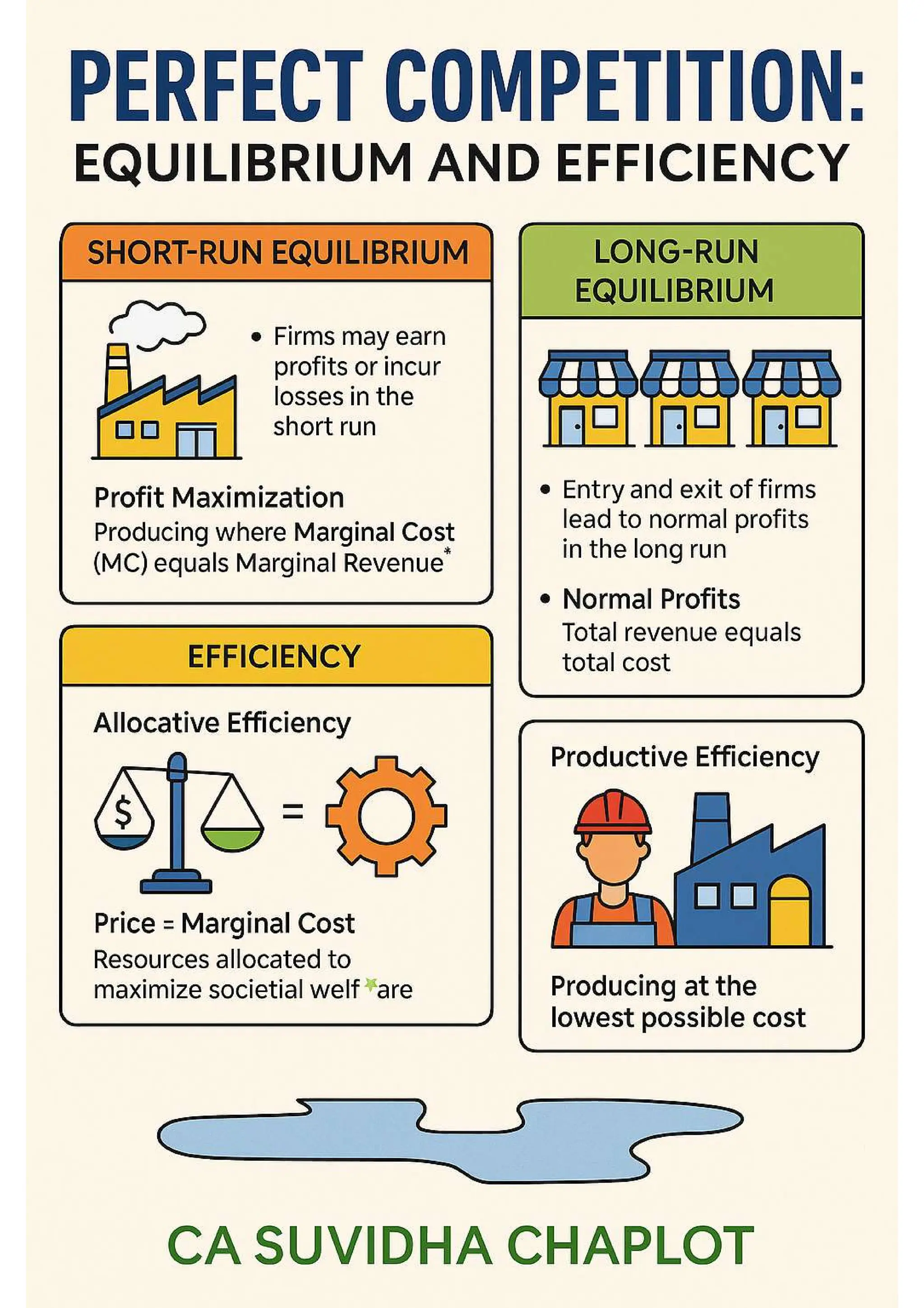 Market Structures Infographic.pdf BY CA SUVIDHA CHAPLOT | PDF