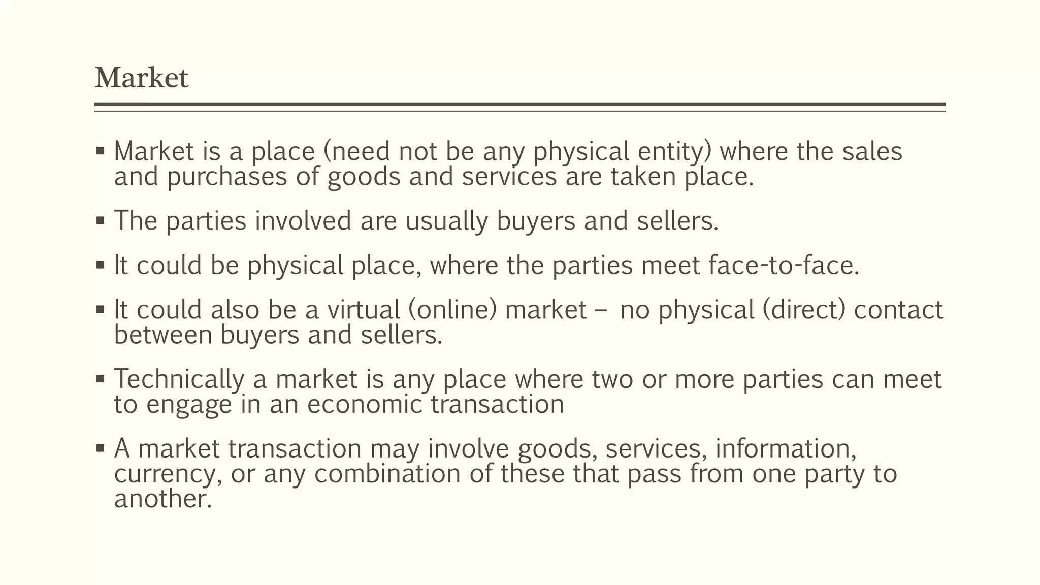 Market structure | PDF | Business | Business and Finance