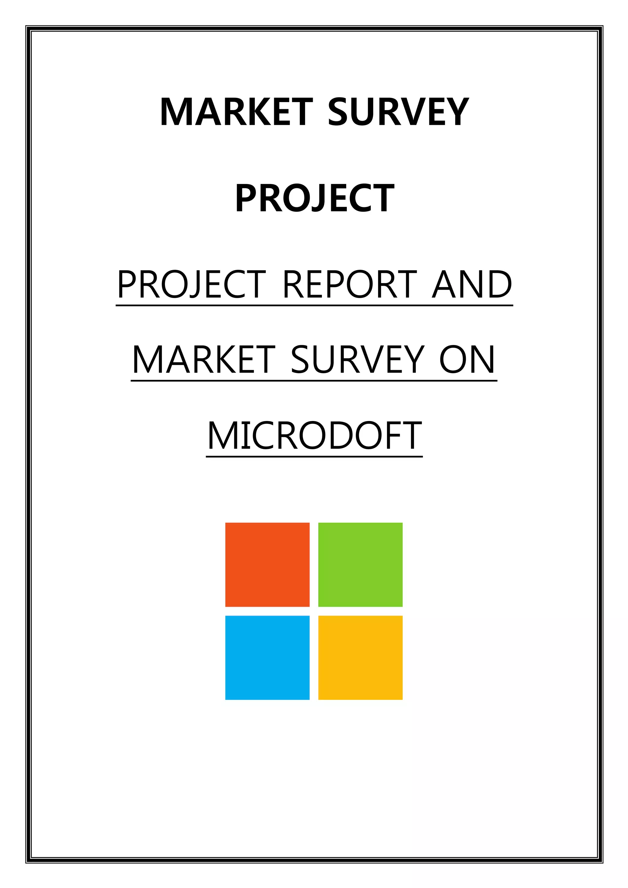 MARKETING RESEARCH SURVEY | DOCX