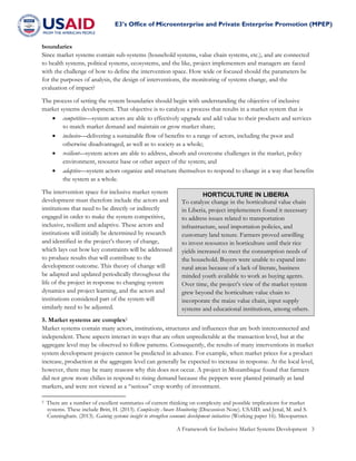 Market Systems Framework Draft | PDF