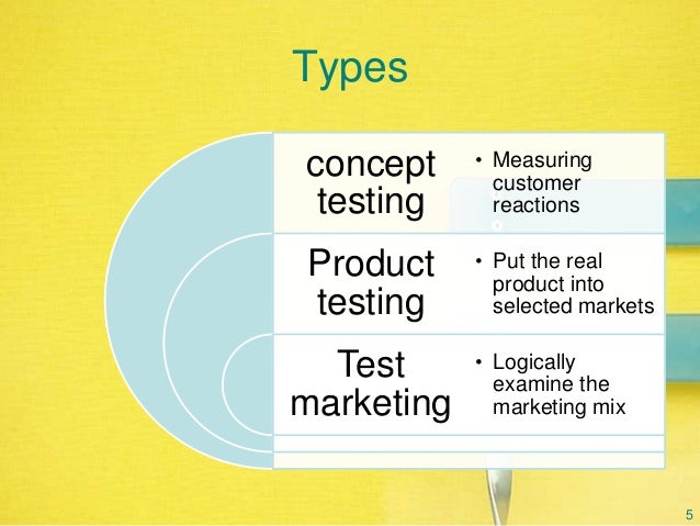 Market testing & commercilisation