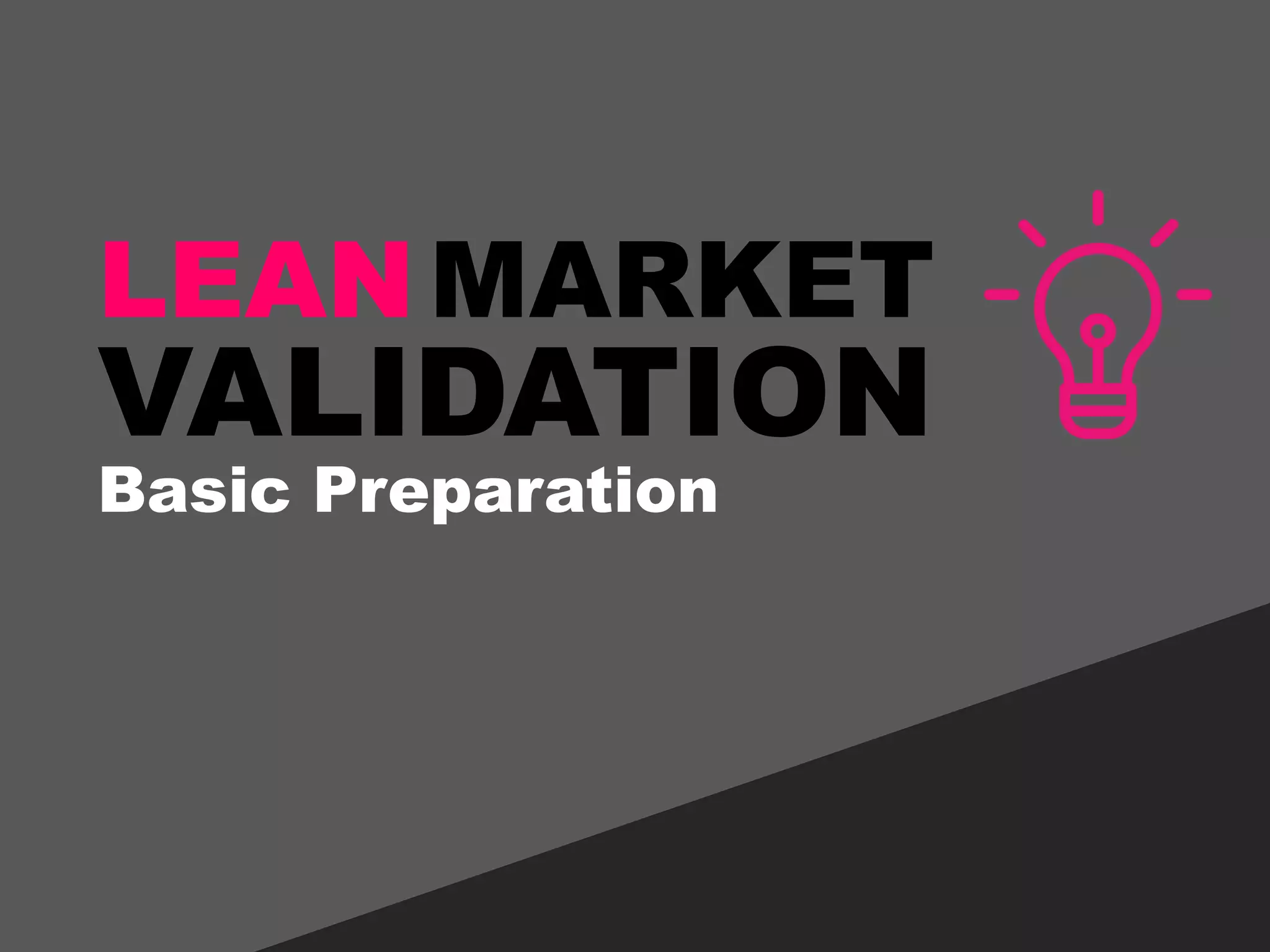 Lean Market Validation | PDF
