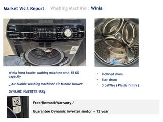 Market visit of indian home appliances - | PPTX