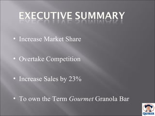 Market Won Quaker True Delights Presentation | PPT