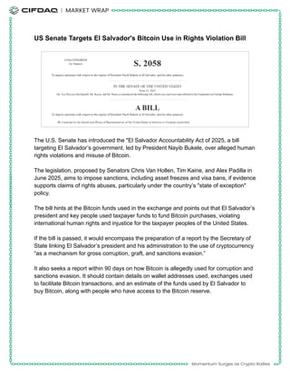 CIFDAQ Weekly Market Wrap for 11th July 2025 | PDF