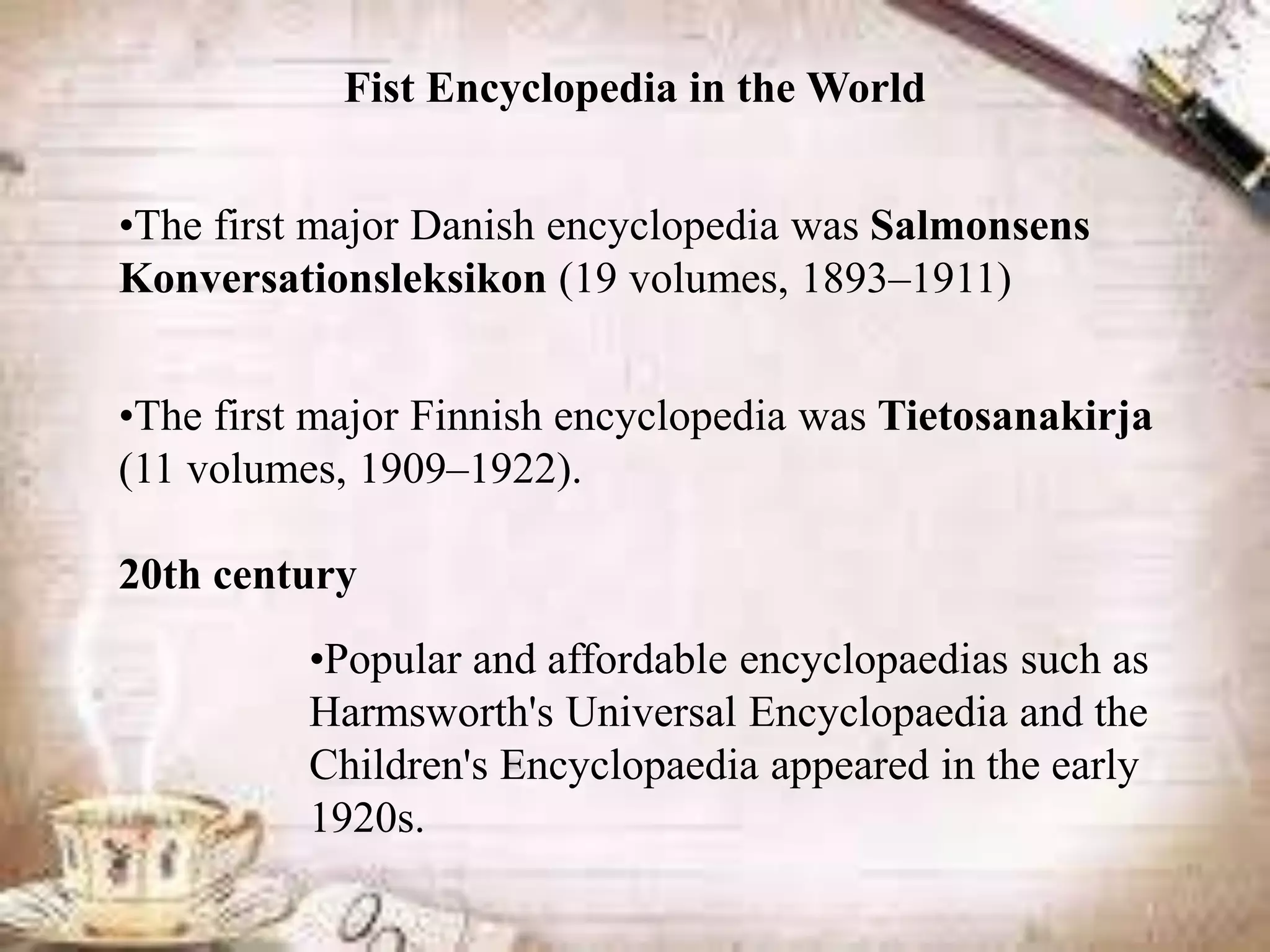Encyclopedia | PPTX