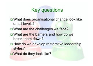 A restorative strategy for leading change | PPT