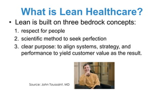 Respect for People and Continuous Improvement for Healthcare | PDF