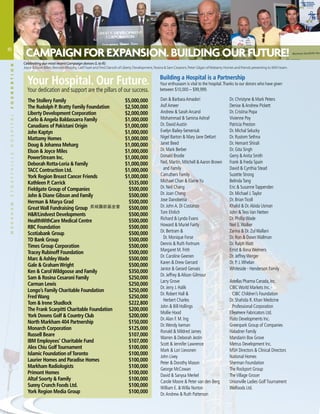 Markham Stouffville Report to Donors 2011 by Joachim Ravoth www.ravoth.com