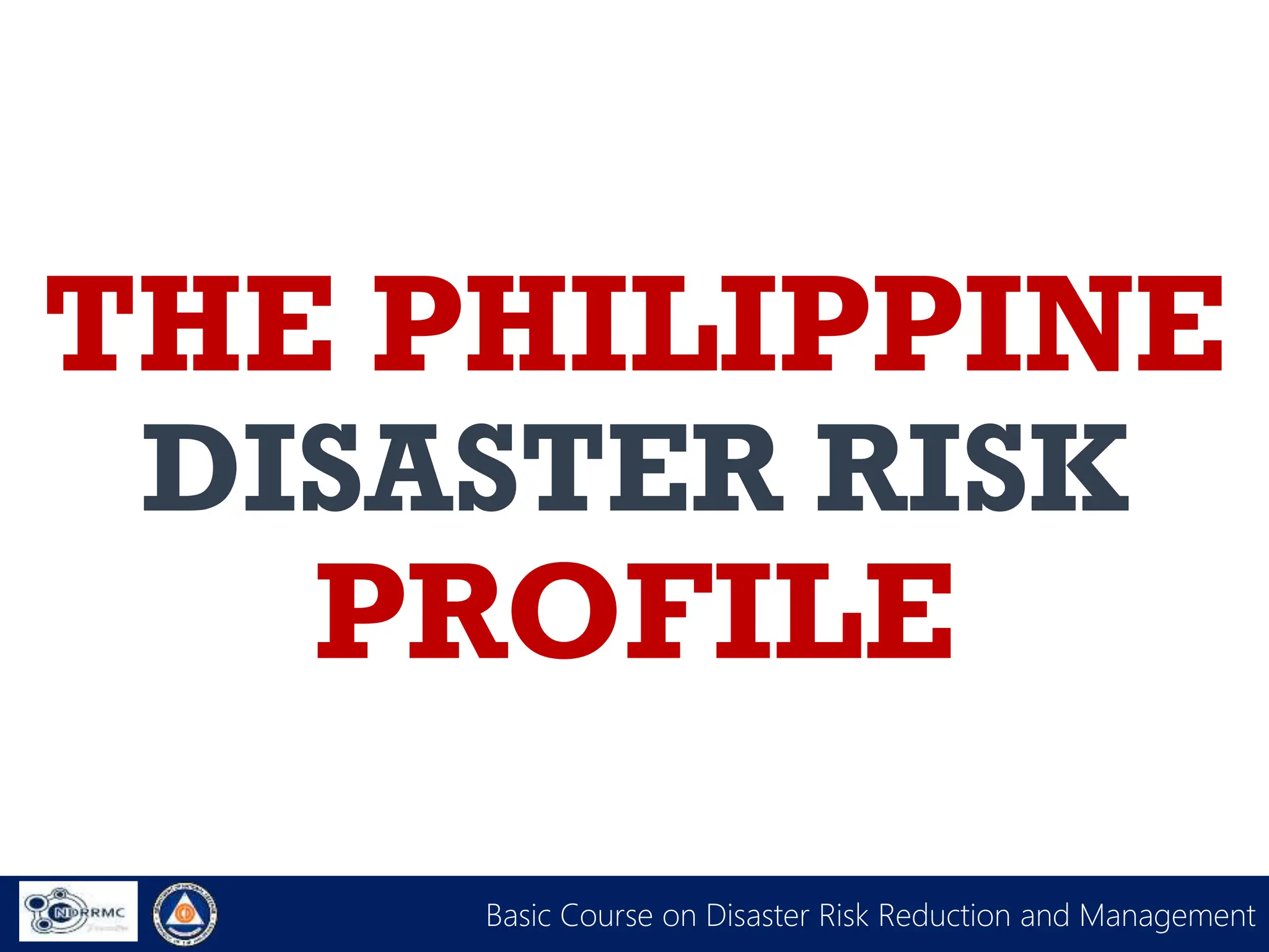 Markii 1_Philippine Disaster Risk Reduction and Management System | PPTX