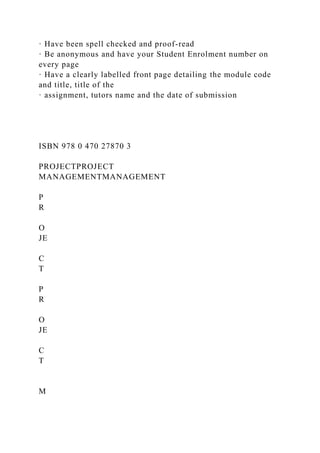 Marking Criteria(The marks for each criterion are to illustrate .docx