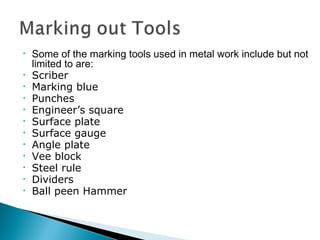 Marking out tools ppt | PPT