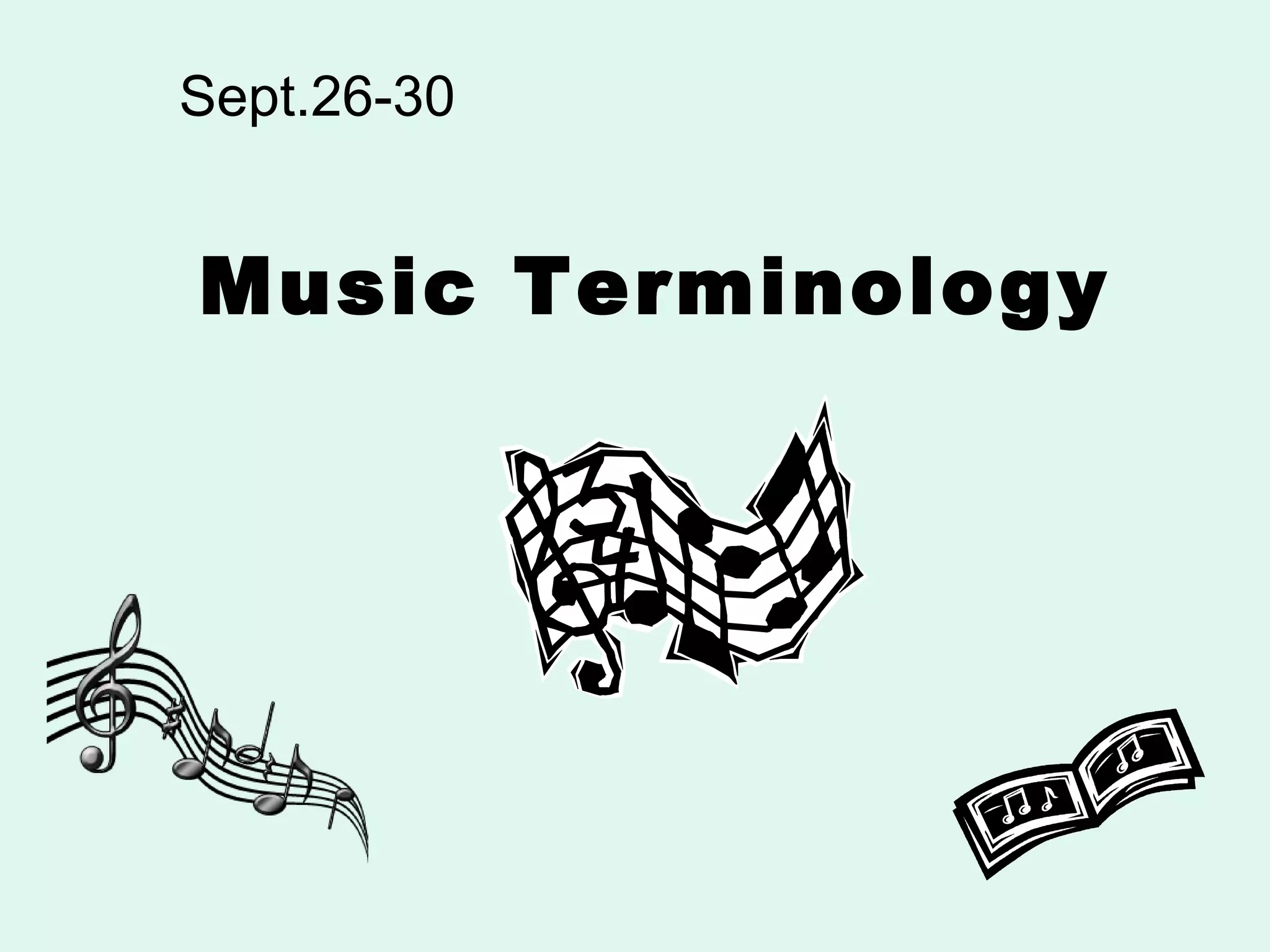 Music Terminology | PPT