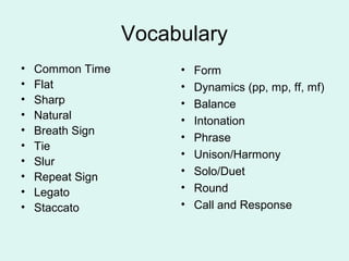 Music Terminology | PPT