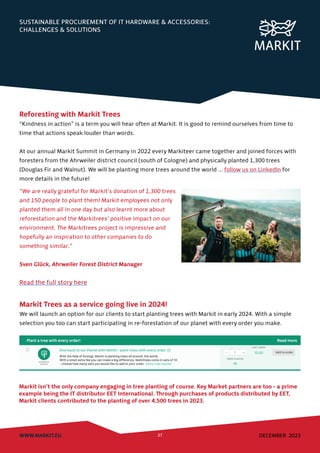 Markit - Sustainable Procurement Of IT Hardware And Accessories | PDF