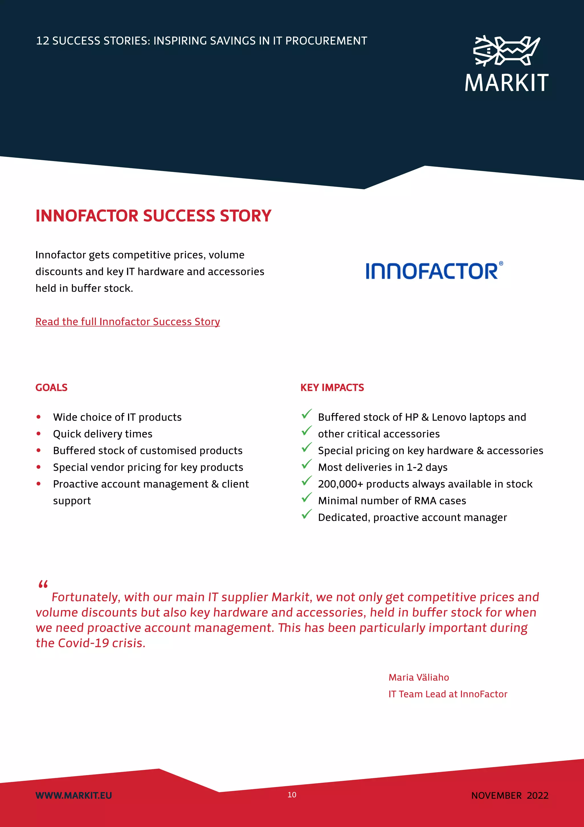 12 IT Procurement Success Stories | PDF
