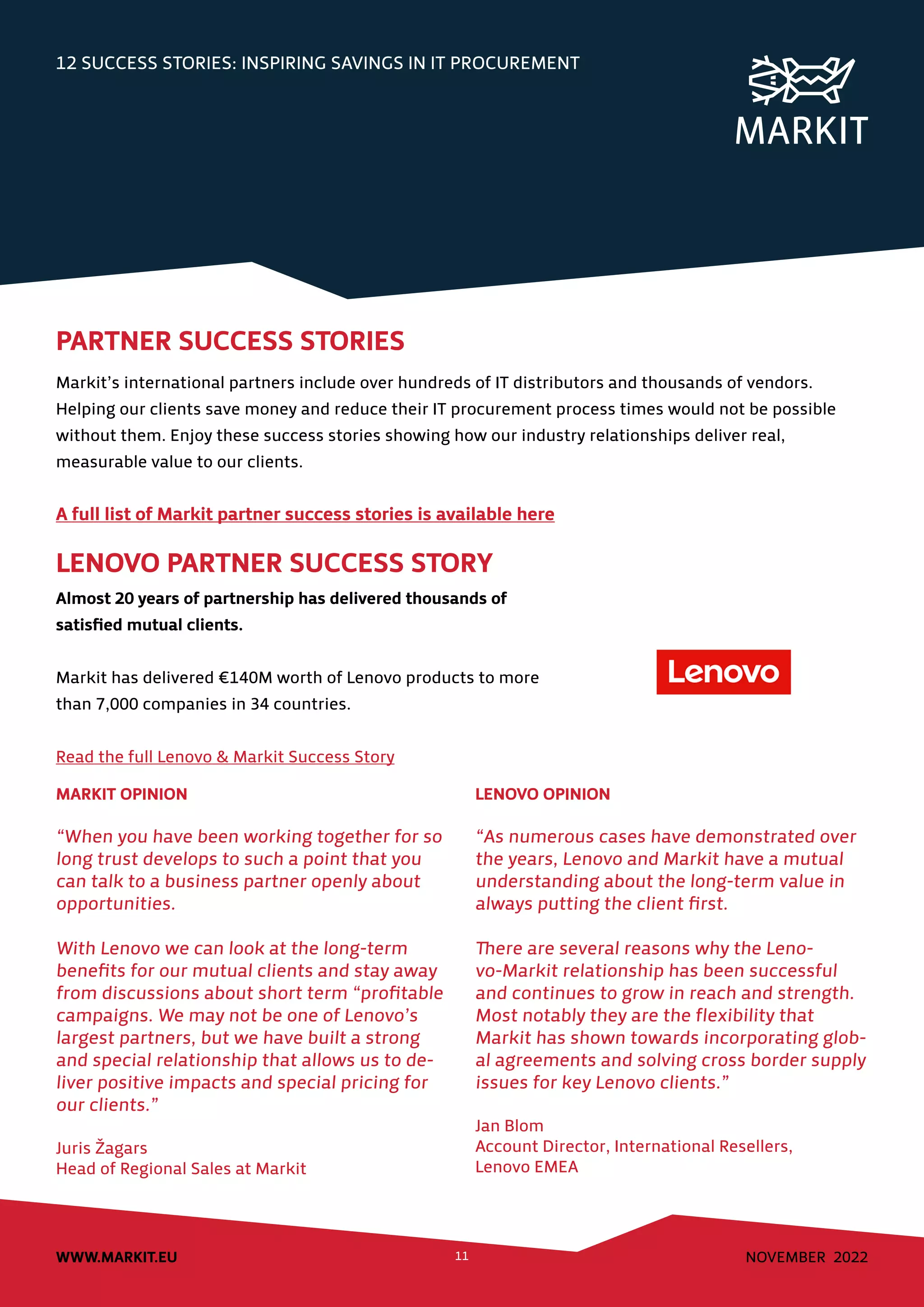 12 IT Procurement Success Stories | PDF